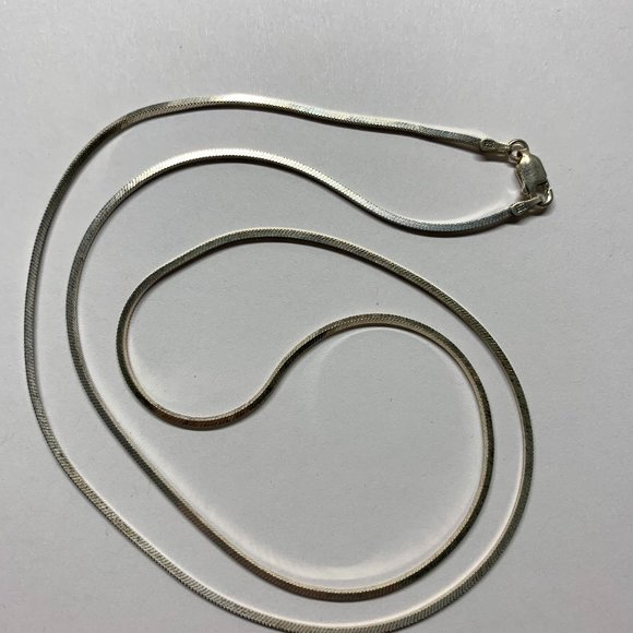 Jewelry | 925 Sterling Silver Square Diamond Cut Snake Chain 24 Long X ...